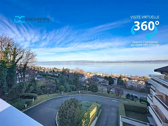 Appartement à vendre - Évian-les-Bains - 4 pièces - 3 chambres