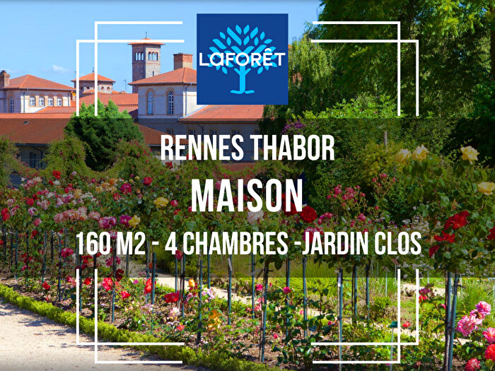 Maison à vendre - Quartiers Centre, Thabor, Oberthür - 6 pièces - 4 chambres