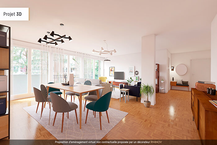 Appartement à louer - Ville-dAvray - 3 pièces - 2 chambres