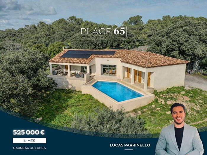 Maison à vendre - Nîmes, Mas de Lauze, Carreau de Lanes - 6 pièces - 4 chambres