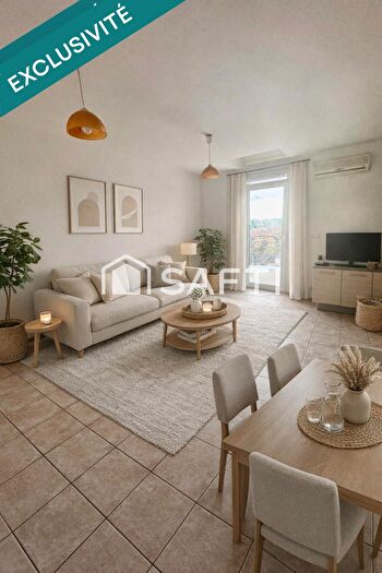 Appartement à vendre - Ruoms - 3 pièces - 2 chambres