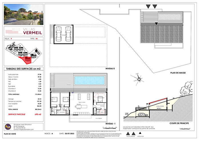 Maison 4 pièces à vendre - Banyuls-sur-Mer