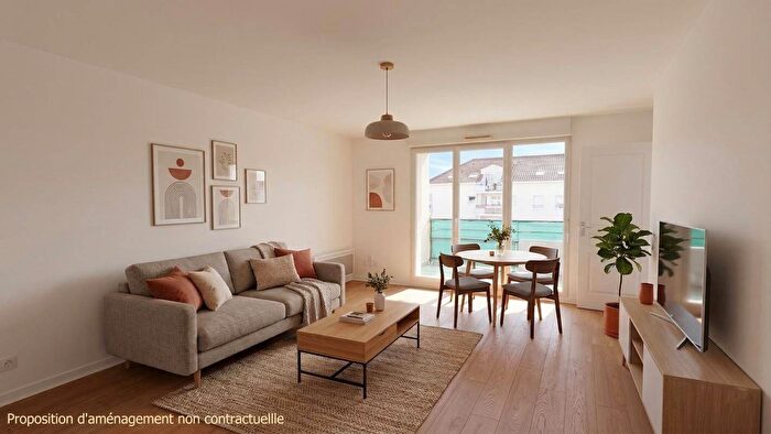 Appartement à louer - Nord de la route de Bouguenais, La Montagne - 3 pièces - 2 chambres