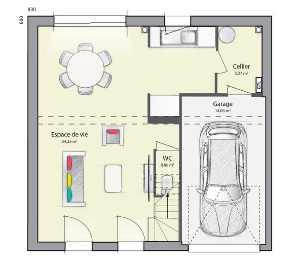 Maisons à vendre et appartements à louer - 3
