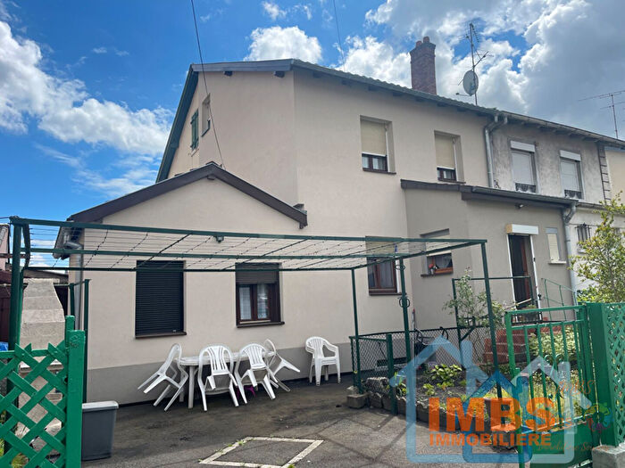Maison à vendre - Mulhouse, Cité-Briand - 5 pièces - 4 chambres