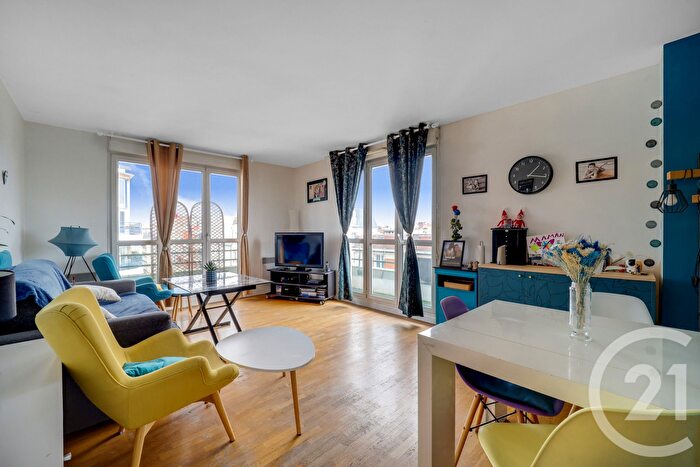 Appartement à vendre - Montrouge, Haut-Mesnil Grand Sud - 3 pièces - 2 chambres