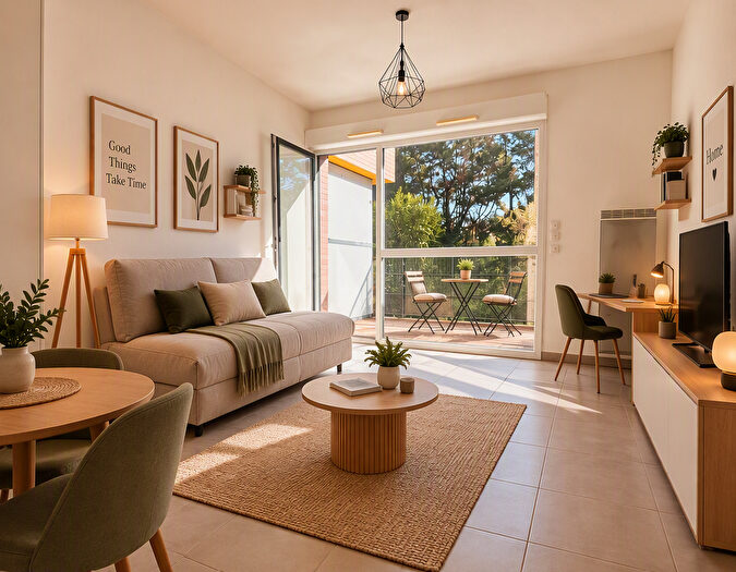 Toulouse, Château de l'Hers : Appartement 1 pièce à vendre