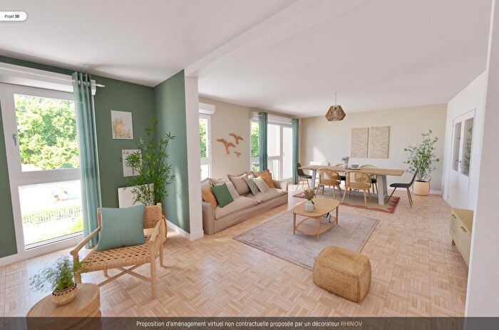 Appartement à vendre - Fontaine-lès-Dijon - 5 pièces - 3 chambres