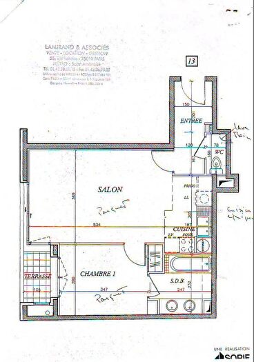 Appartement 2 pièces à louer - Boulogne-Billancourt, Jean Jaurès, Reine
