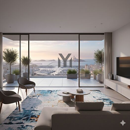 Appartement à vendre - Marseille e , La Cabucelle - 4 pièces - 3 chambres