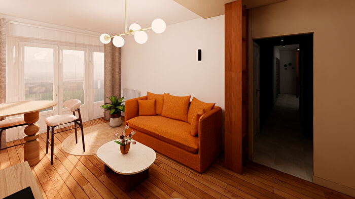 Appartement à vendre - Dijon, Montchapet - 3 pièces - 1 chambre