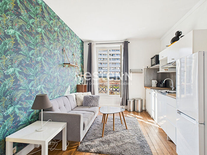 Paris 19ème : Appartement 2 pièces à louer