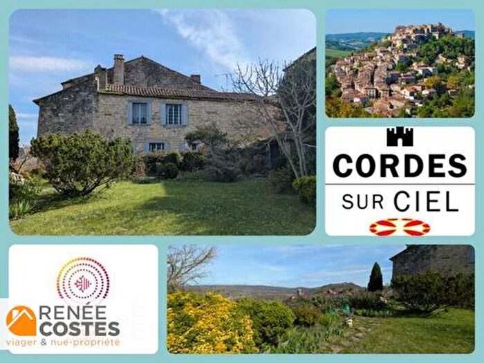 Cordes-sur-Ciel : Maison 5 pièces à vendre
