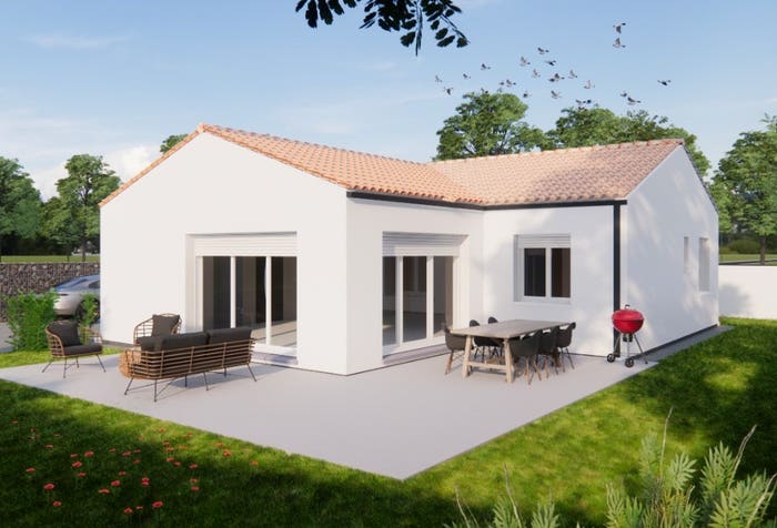 Maison 4 pièces à vendre - Coëx