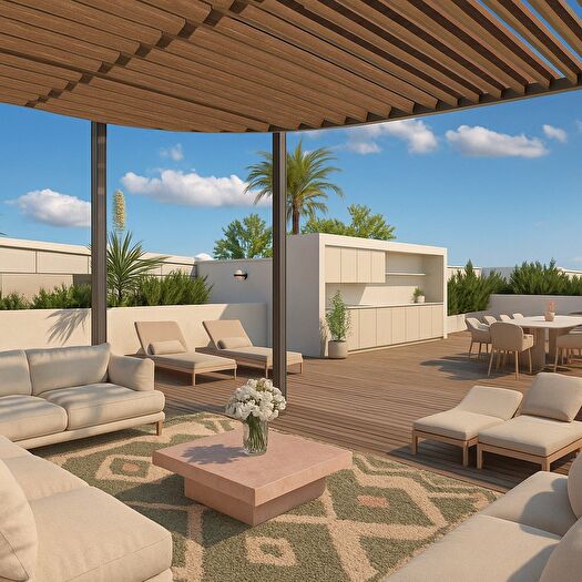 Appartement à vendre - Saint-Jean-de-Védas - 3 pièces - 2 chambres