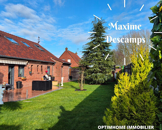 Maison à vendre - Halluin, Mont, Rouge Porte - 6 pièces - 4 chambres