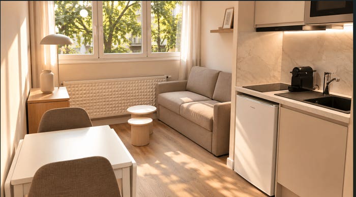 Appartement 1 pièce à louer - Georges Brassens, Paris 15ème arrondissement