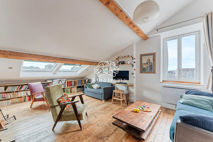 Appartement à vendre - Villeurbanne, Grand Clément - 5 pièces - 4 chambres