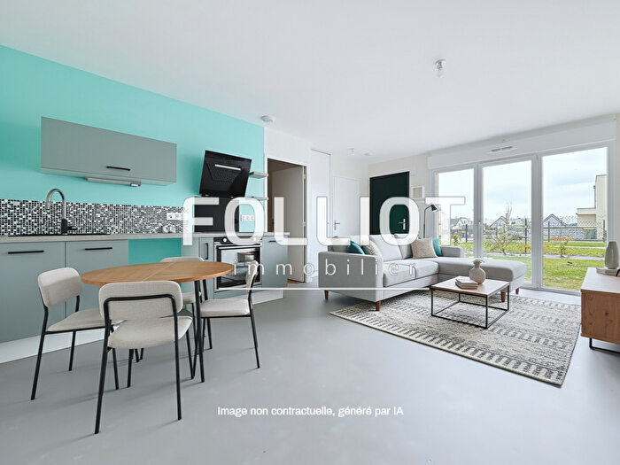 Appartement à vendre - Bourguébus - 2 pièces - 1 chambre