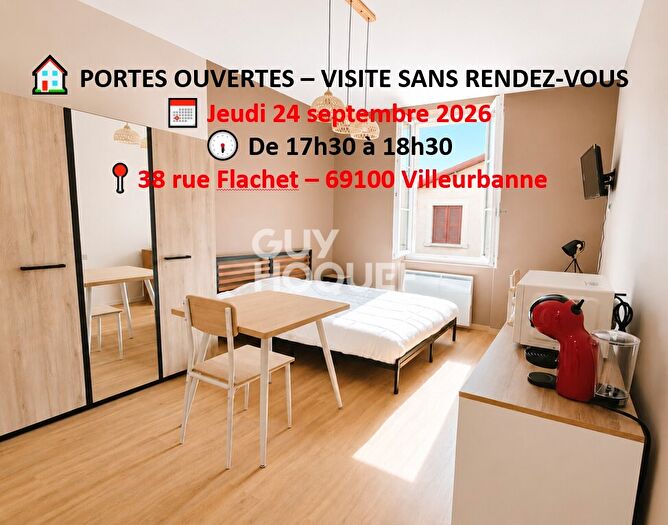 Villeurbanne : Appartement 1 pièce à louer