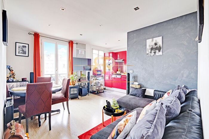 Appartement à vendre - Pantin, Eglise Pommiers - 3 pièces - 2 chambres