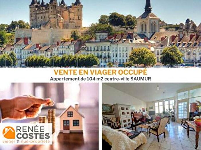 Appartement à vendre - Saumur, Centre-ville - 4 pièces - 1 chambre