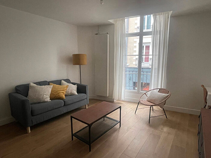 Nantes, Centre-ville - Appartement 2 pièces à louer