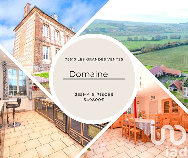 Maison à vendre - Saint-Vaast-déquiqueville - 8 pièces - 5 chambres