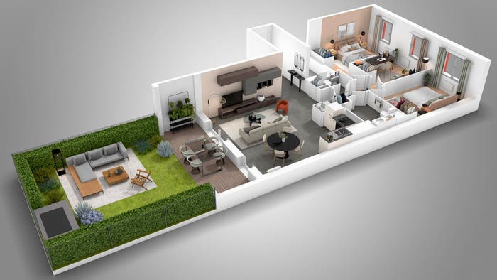 Maison 2 pièces à vendre - Toulouse, Nègreneys