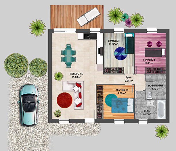 Maisons à vendre et appartements à louer - 2