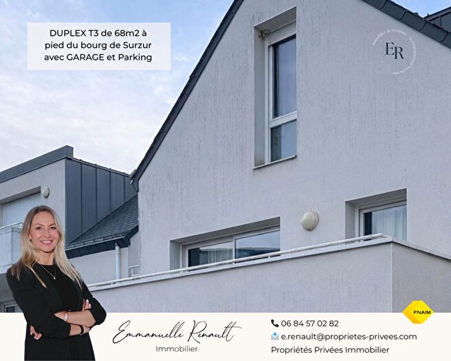 Appartement 3 pièces à vendre à Surzur
