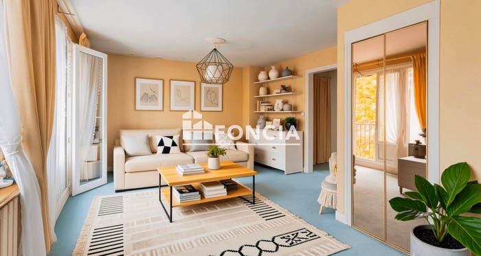 Appartement 3 pièces à Rueil-Malmaison, Bords de Seine, à vendre