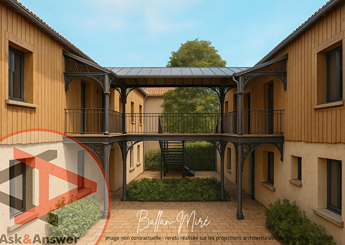 Appartement à vendre - Ballan-Miré - 4 pièces - 3 chambres