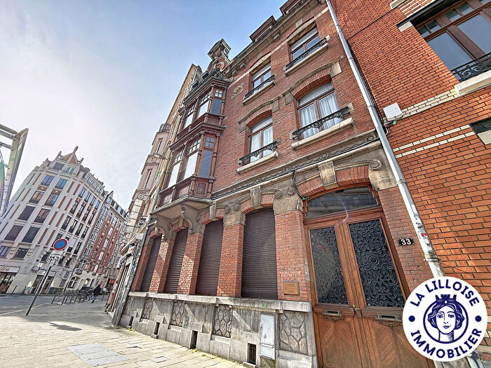 Appartement à vendre - Lille, Centre-ville, Euralille - 5 pièces - 3 chambres