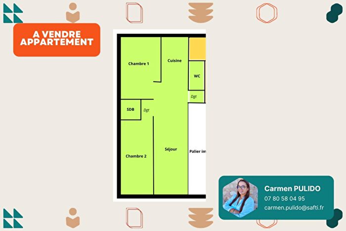 Cavignac : Appartement 3 pièces à vendre