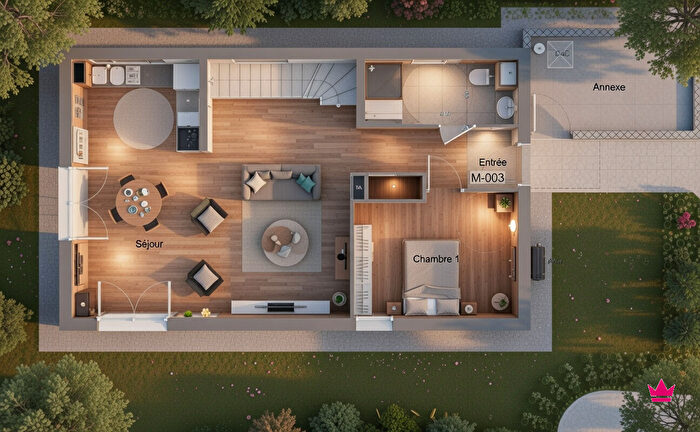 Maison à vendre - Myans - 5 pièces - 4 chambres