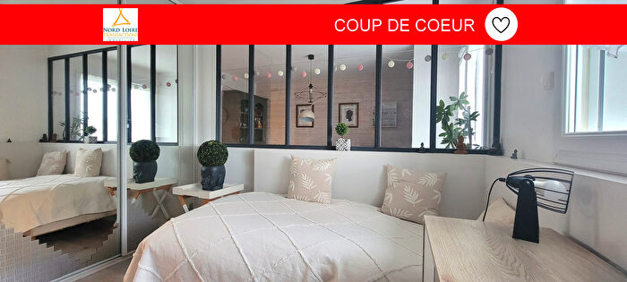 Appartement à vendre - Nantes, Doulon, Bottières, Toutes Aides, Le Grand Blottereau - 2 pièces - 1 chambre