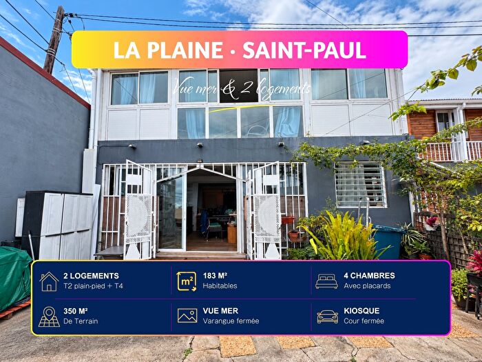Maison 6 pièces à vendre à Saint-Paul