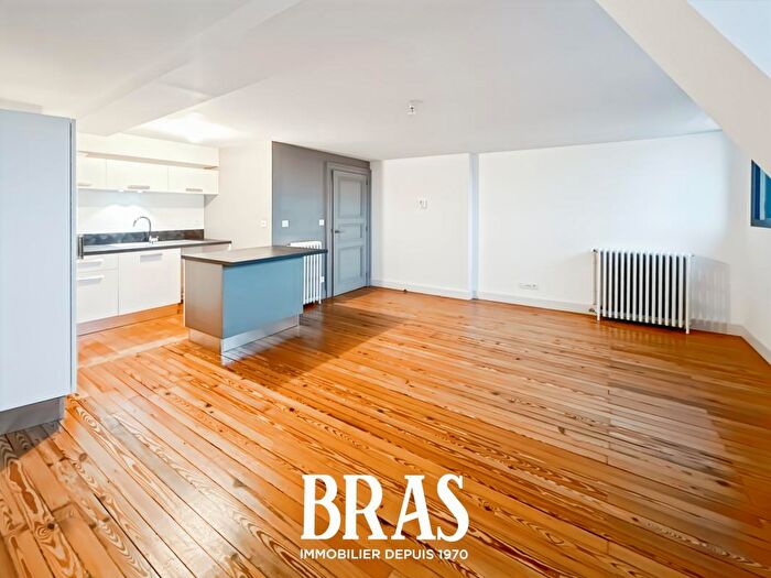 Appartement à louer - Nantes, Centre-ville - 3 pièces - 2 chambres