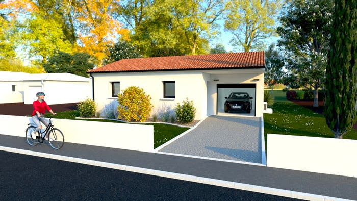 Maison 3 pièces à Aureville, à vendre