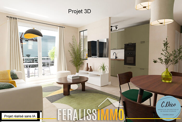 Appartement à vendre - Éragny, La Cavée - 3 pièces - 2 chambres