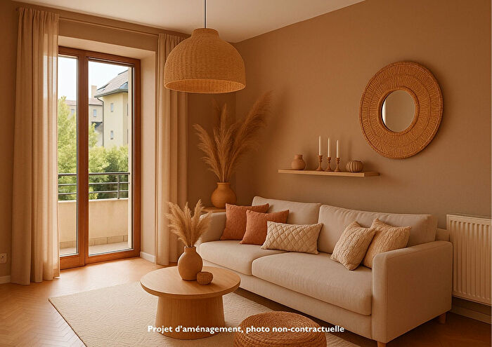 Appartement à vendre - Annecy, Romains - 3 pièces - 2 chambres