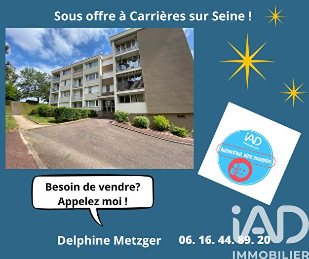 Appartement à vendre - Carrières-sur-Seine, Centre historique - 1 pièce