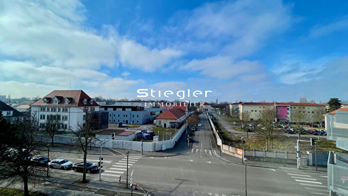 Appartement à vendre - Strasbourg, Polygone - 3 pièces - 2 chambres