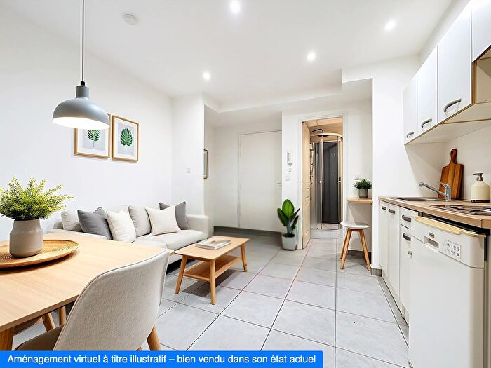 Appartement à vendre - Nice, Saint-Roch - 1 pièce