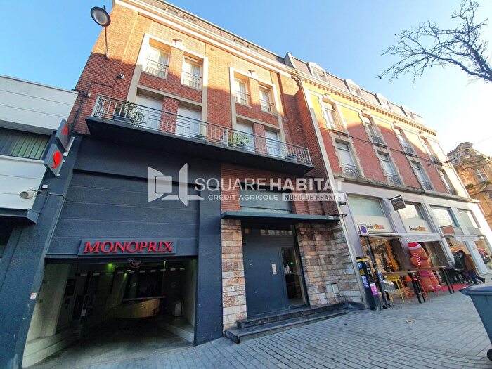 Appartement à louer - Arras, Centre-ville - 3 pièces - 2 chambres