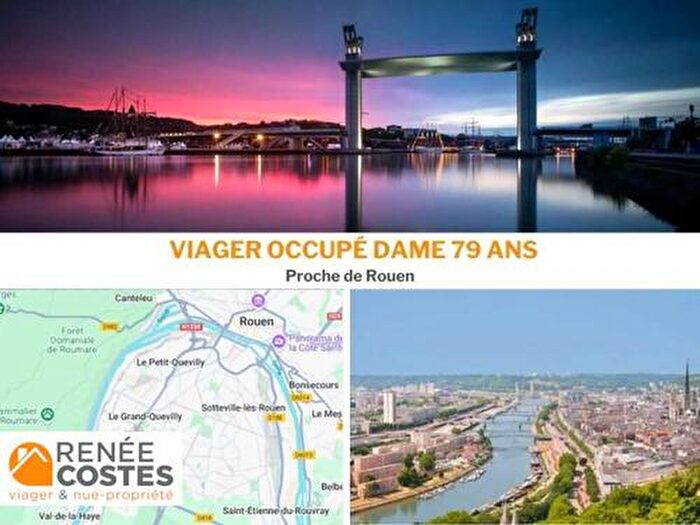 Appartement 4 pièces à vendre - Sotteville-lès-Rouen, Centre-ville, Marcel Lods, Victor Hugo