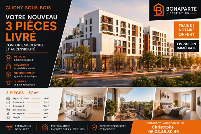 Maison 3 pièces à Clichy-sous-Bois, La Forêt, à vendre