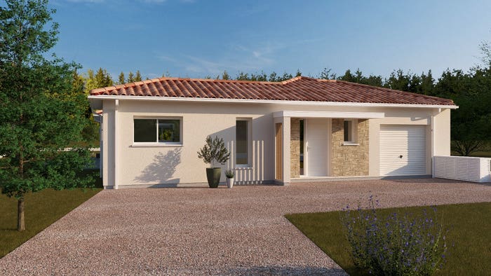 Maison 4 pièces à Louchats, à vendre