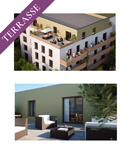 Appartement à vendre - Giberville - 4 pièces - 3 chambres